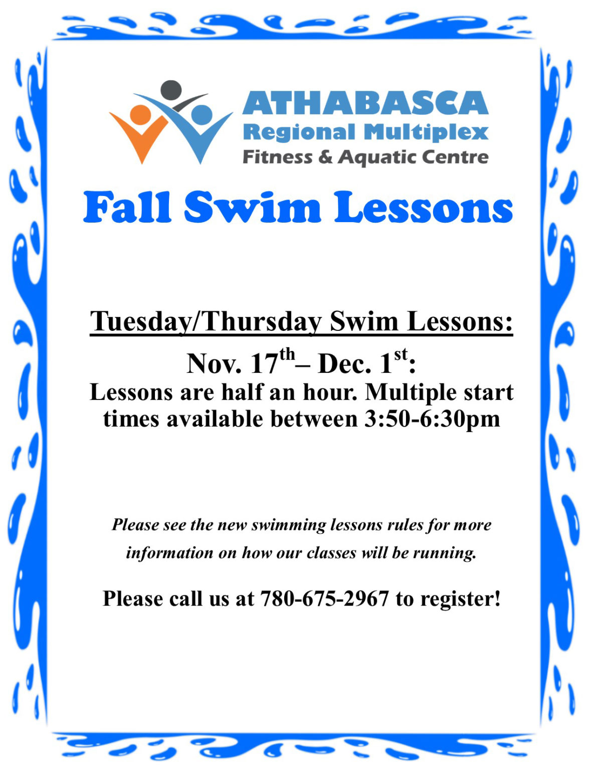 Swimming - Athabasca Regional Multiplex